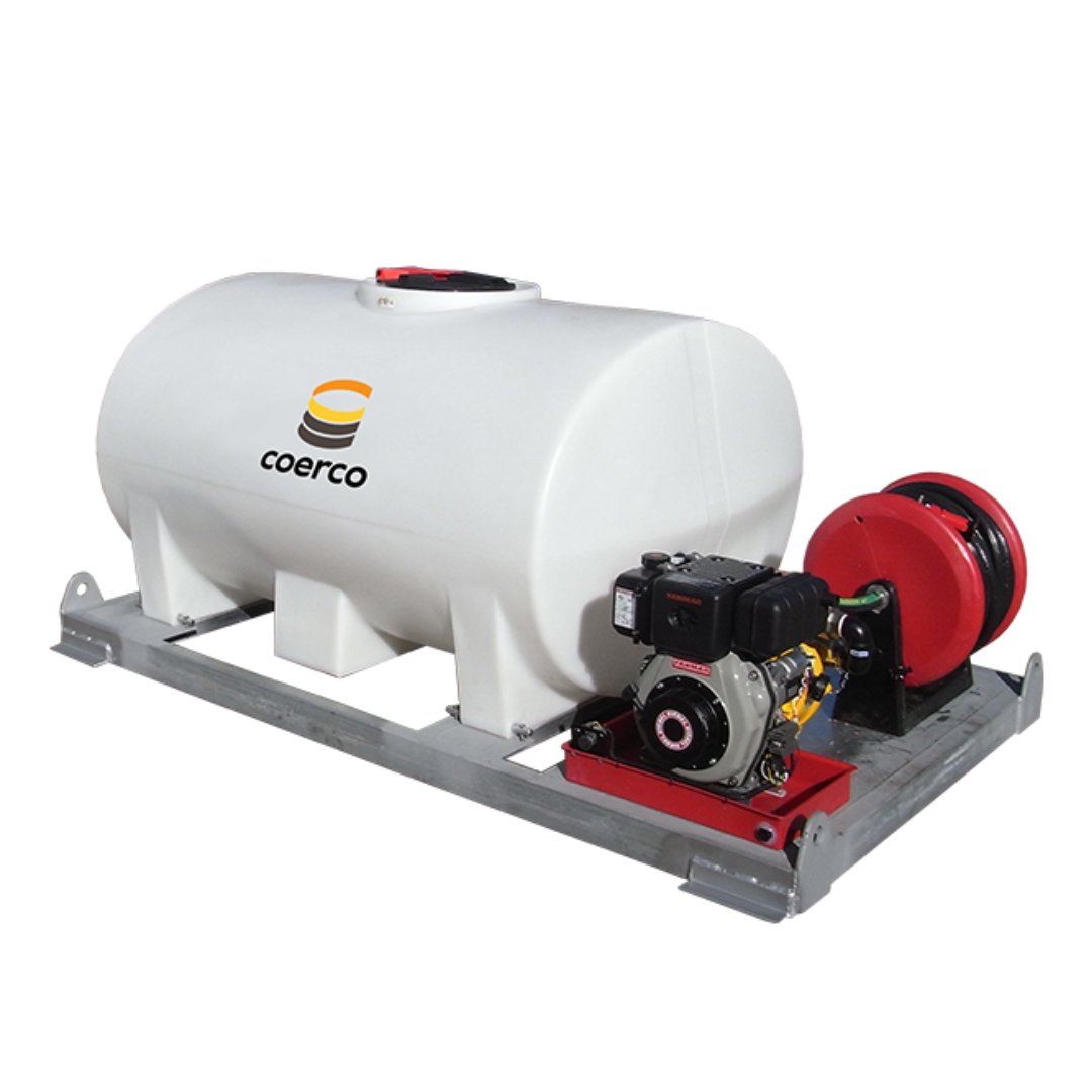 1500 Litre Industrial Skid Mounted Firefighting Unit w Fire Chief Pump