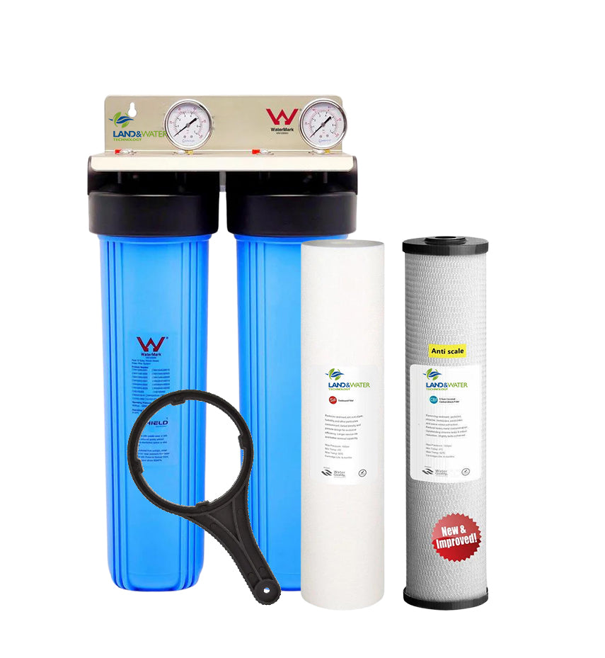 2 Stage Big Blue Water Filters (Anti-Scale) | Shop Online
