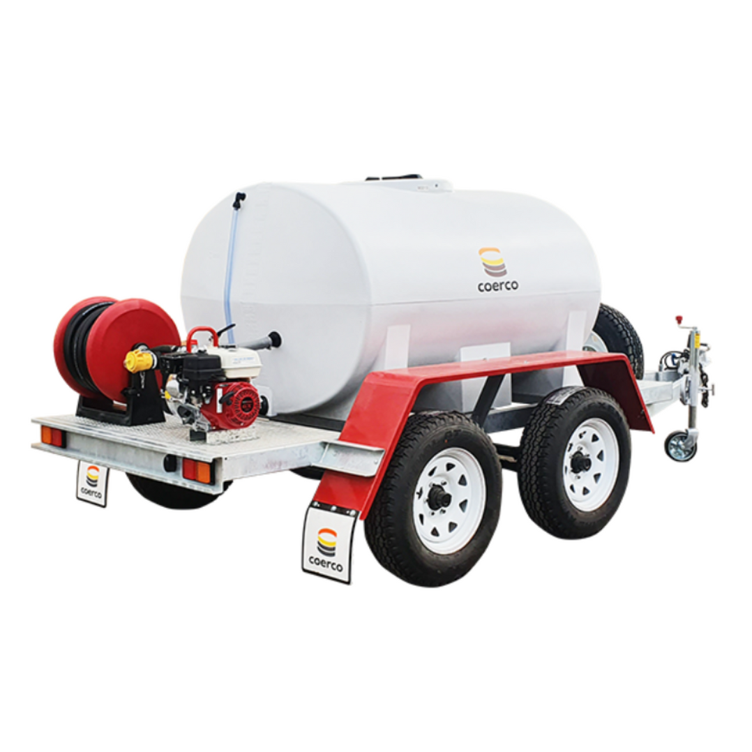 2000L Industrial Firefighter Trailer Unit with Fire Chief Pump