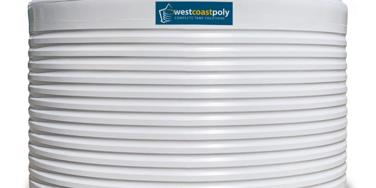 25000LTR Round Poly Water Tanks Perth | Shop Online