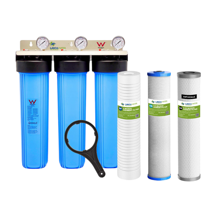 3-Stage Budget Whole House Water Filter (Anti-Scale) | Shop Online