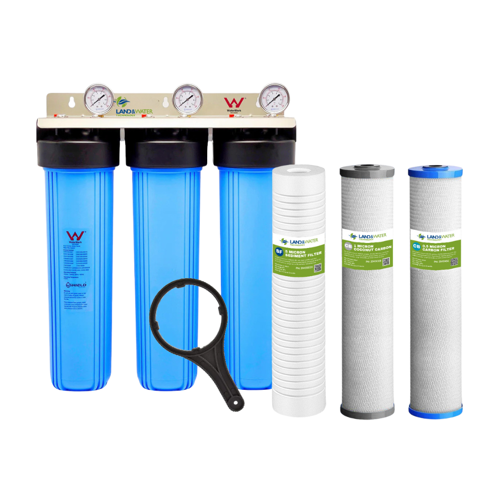 3-Stage Budget Whole House Water Filter System | Shop Online