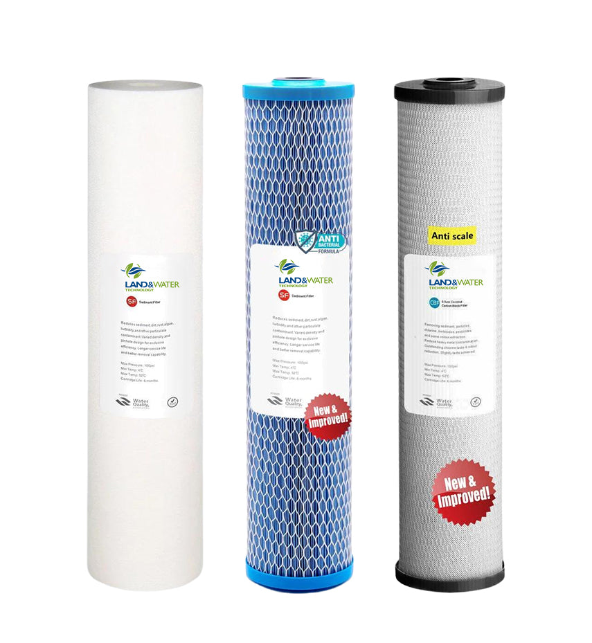 3-Stage Filter Replacement Hard Water Kit | Shop Online