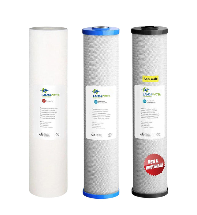 3-Stage Filter Replacement Hard Water Kit | Shop Online
