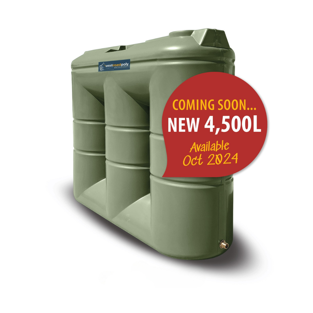 4500LTR Slimline Poly Water Tanks Perth | Shop Online
