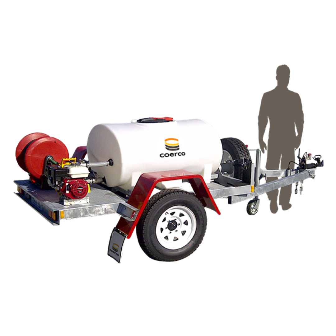 600L Industrial Trailer Firefighting Unit with Fire Chief Pump