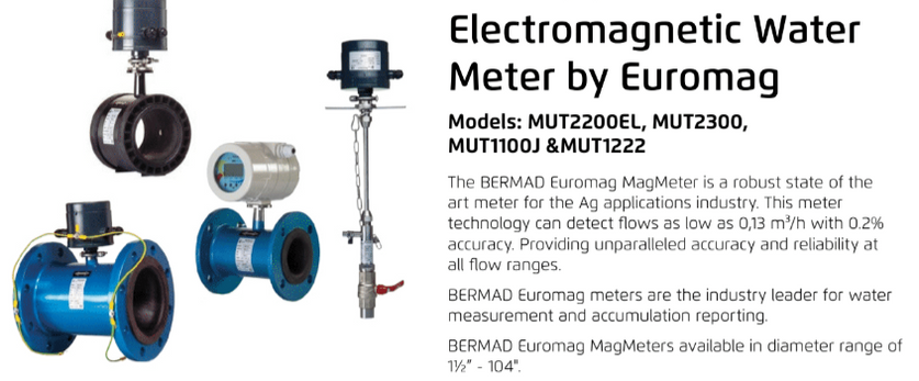 Bermad MUT2200 with MC406B Electromagnetic Flow Meters | Shop Online