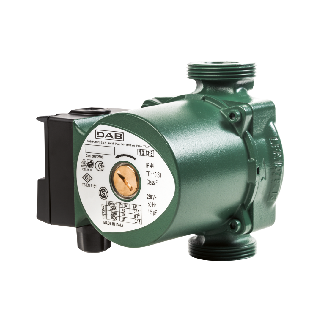 DAB VA35-130 3 Speed Hot Water Cast Iron Circulator Pump | Shop Online