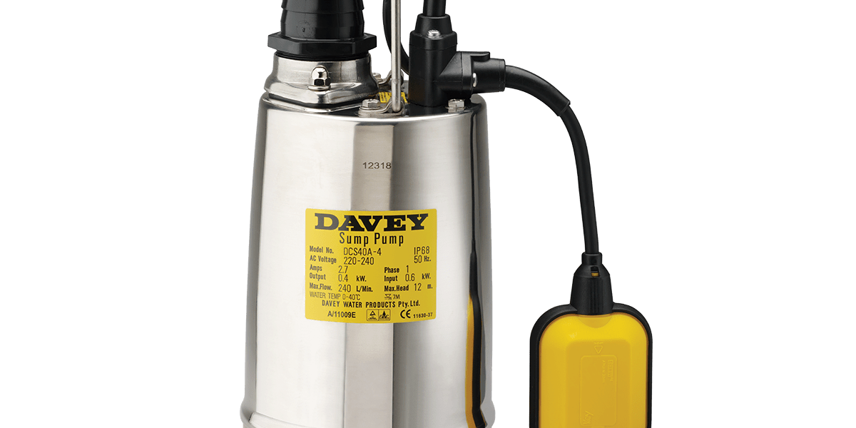 Davey Double Cased Submersible Pumps | Shop Online