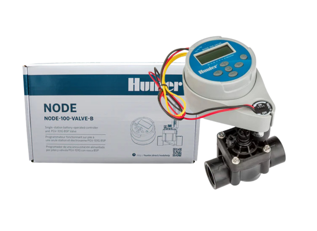 Hunter Node 100 Battery Operated Controller with Solenoid Valve | Shop ...