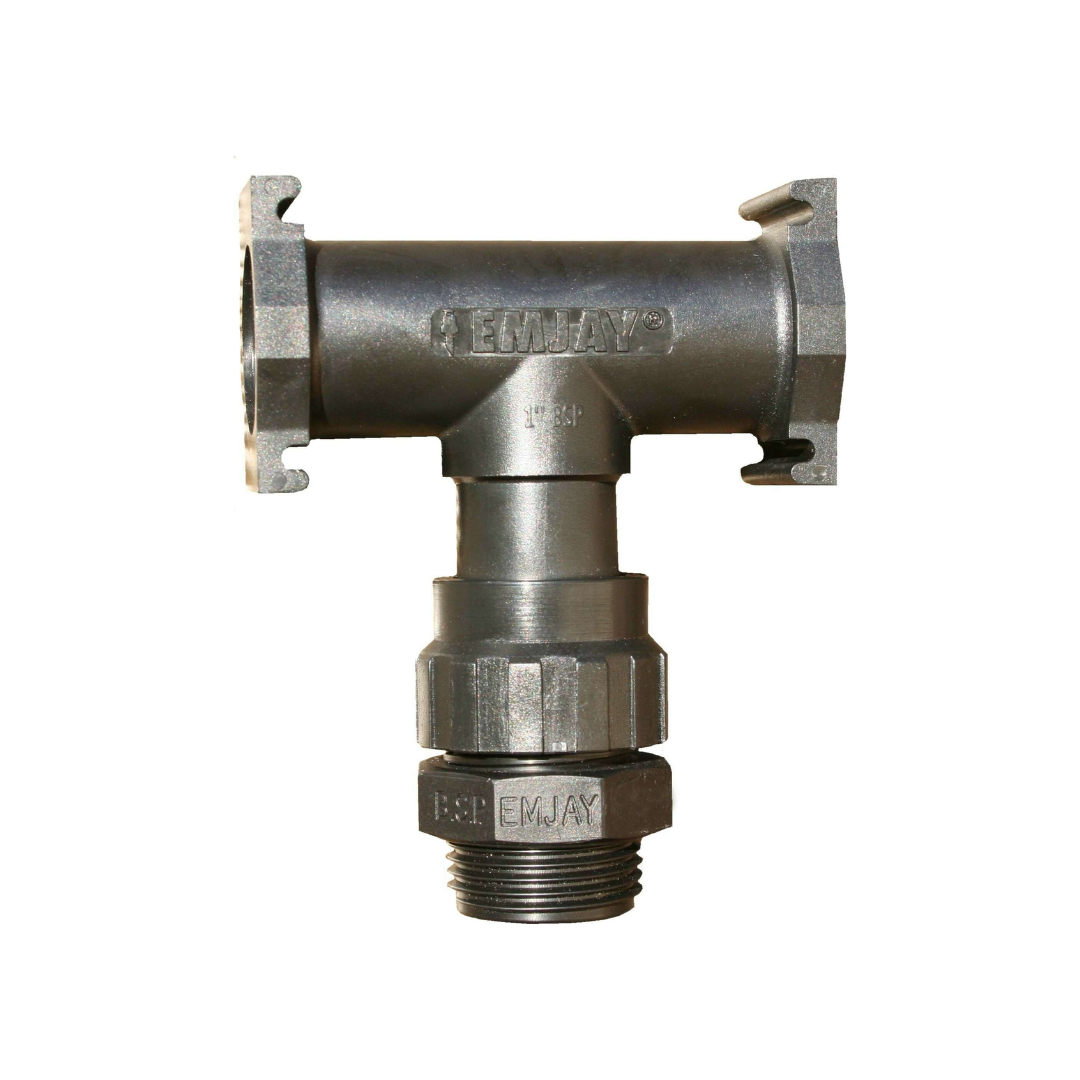 Emjay® 25mm Tee with BSP Union For Manifold