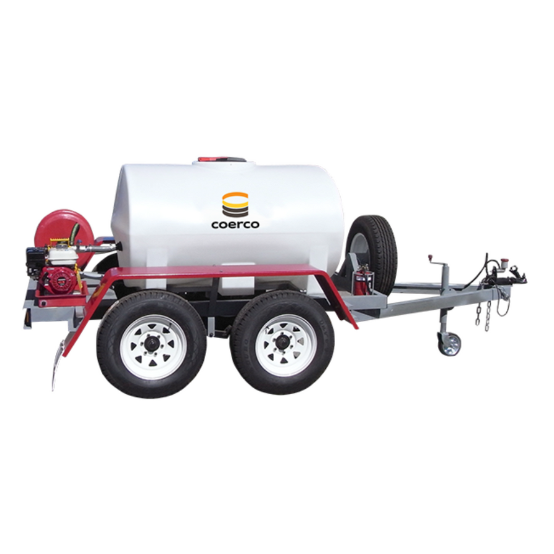 1500L Industrial Firefighter Trailer Unit with Fire Chief Pump