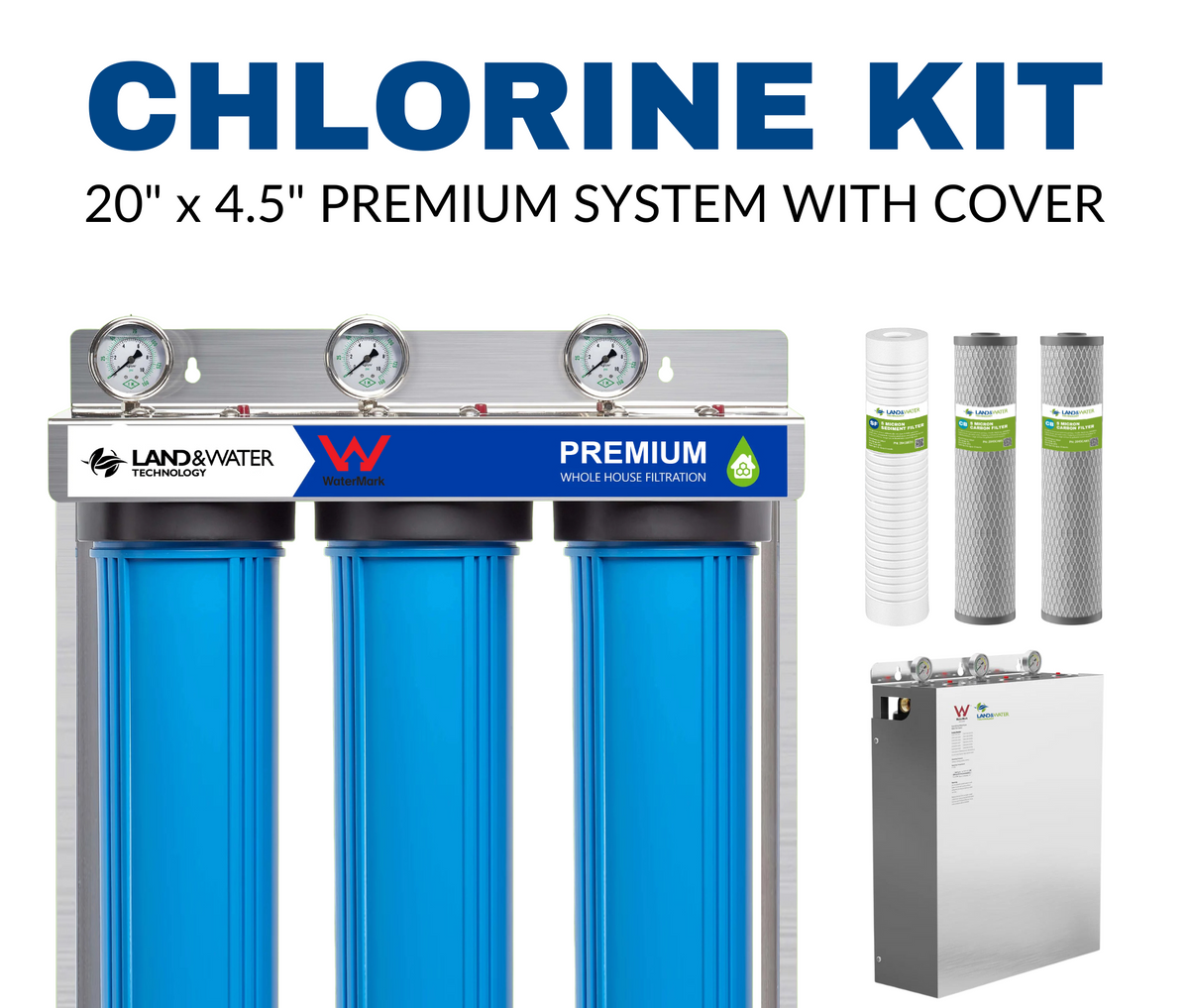 3-Stage Complete Home Water Filtration Premium System | Shop Online