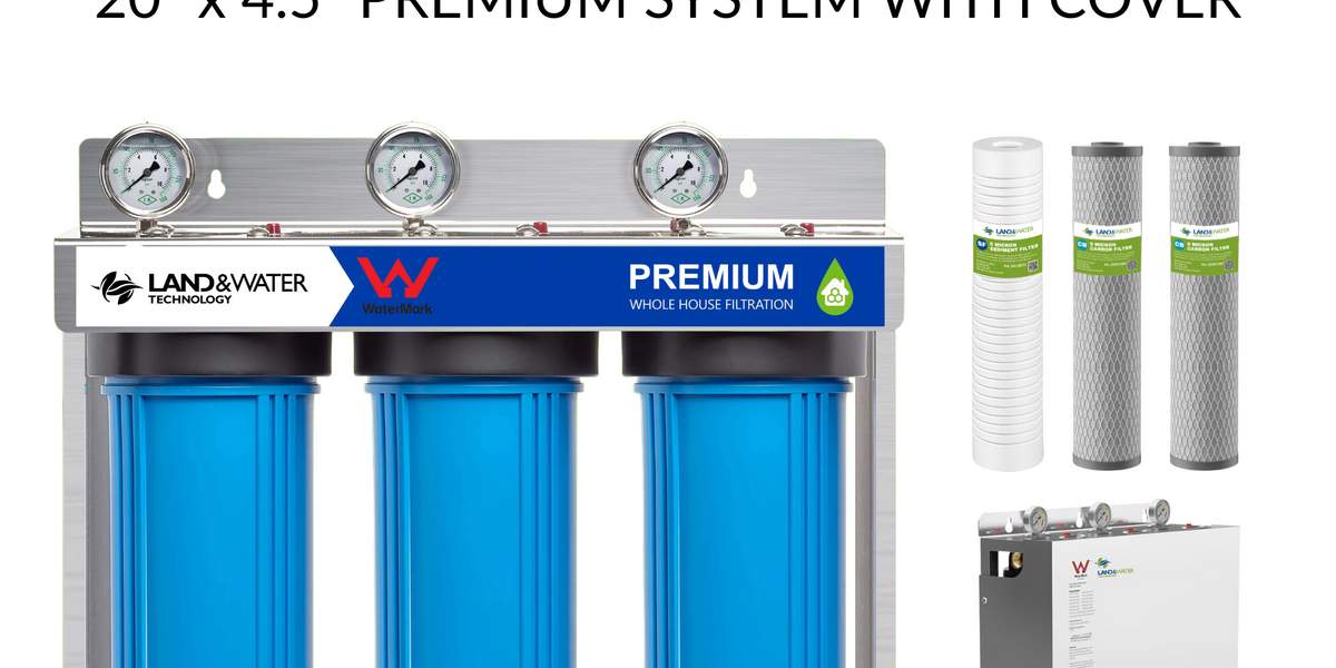 3-Stage Complete Home Water Filtration Premium System | Shop Online