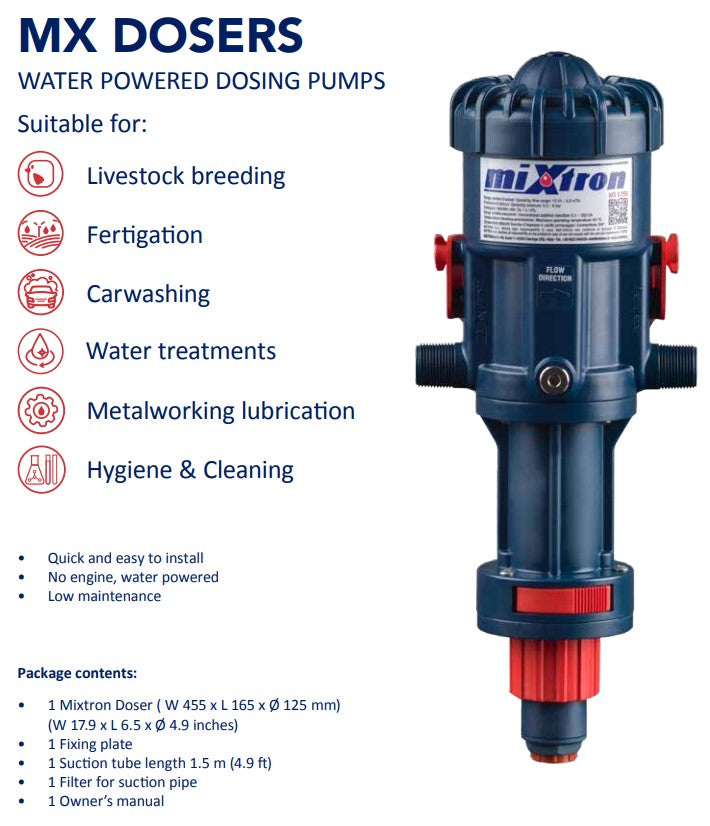 Mixtron MX300 P022 0.2%-2.0% Dosing Pump | Shop Online