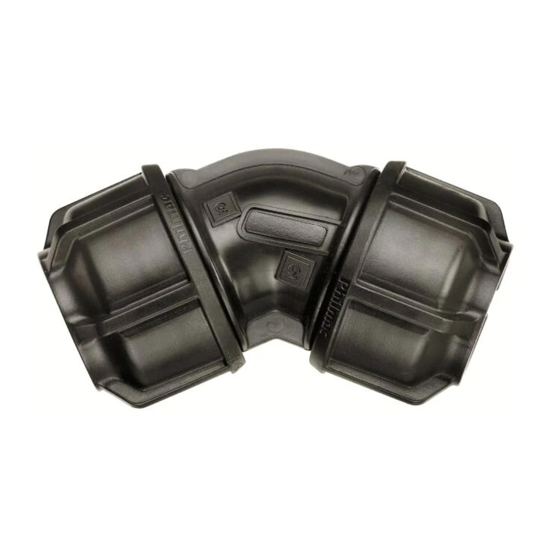 Philmac Metric Elbow 45° for Blueline Poly Pipe