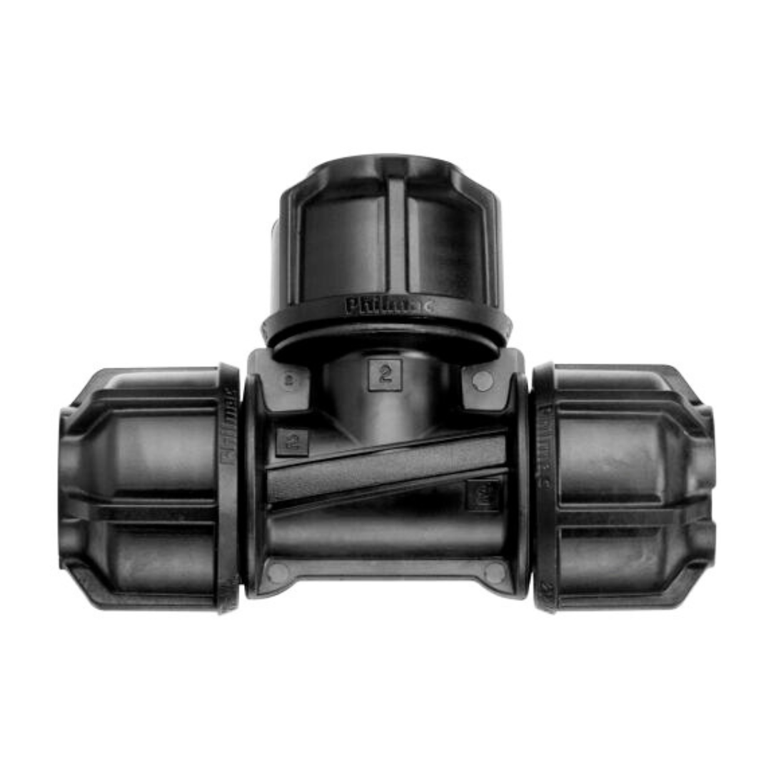 Philmac Metric Tee for Blueline Poly Pipe | Shop Online