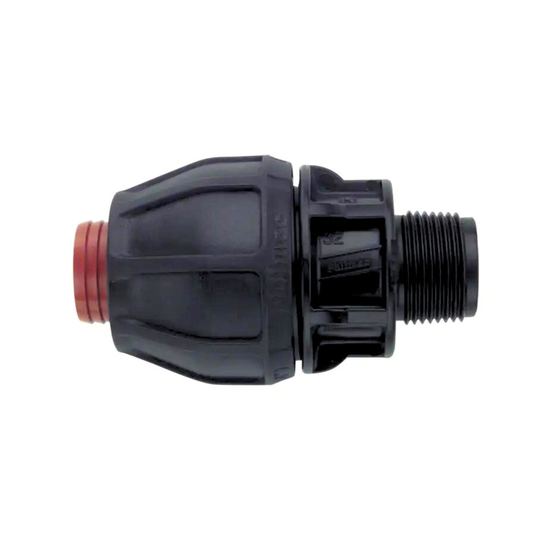 Philmac Rural End Connector Male for Redline Poly Pipe