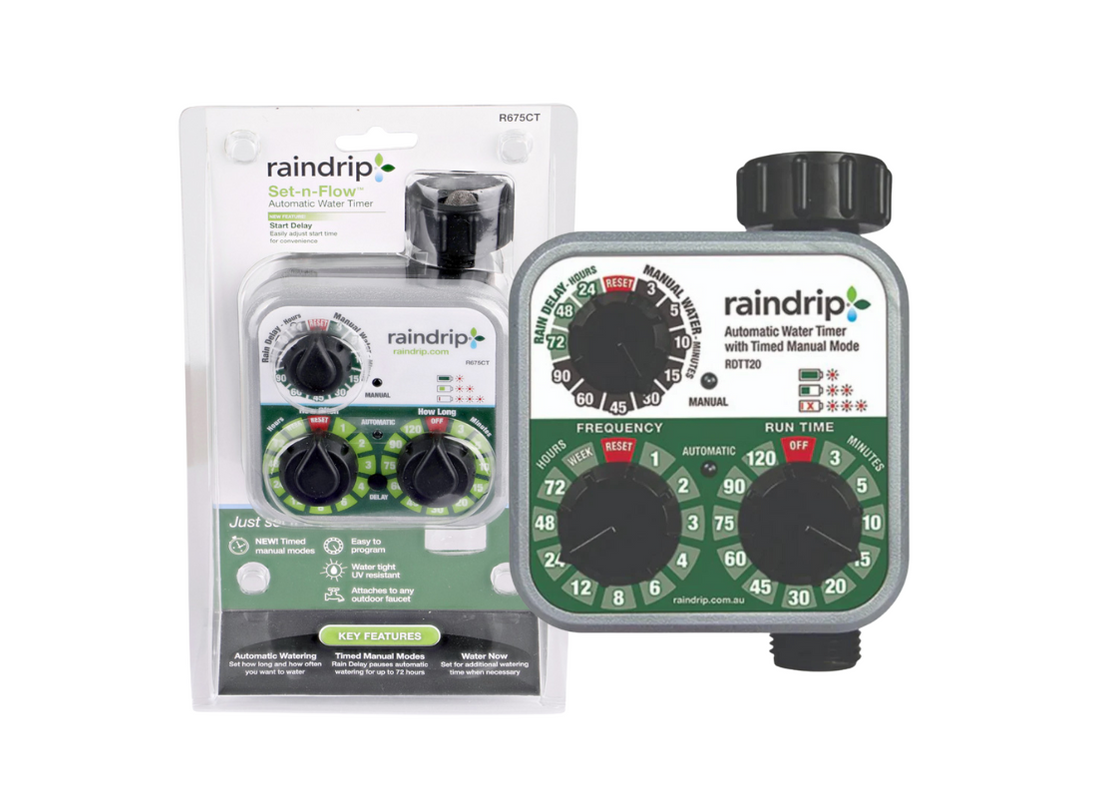 Raindrip Set 'n Flow Mechanical Tap Timer | Shop Online