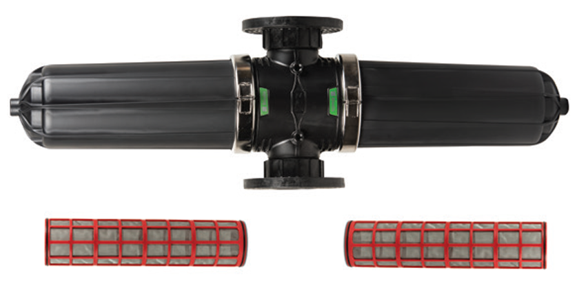 Rivulis F6150 100mm Twin Horizontal Flanged Polyamide Screen Filters