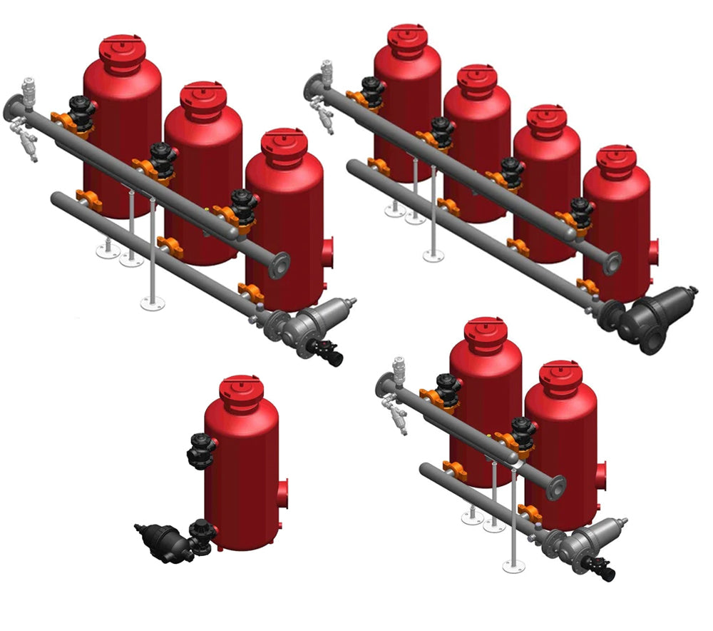 Amiad 24" Fully Automatic Deep Media Filter System