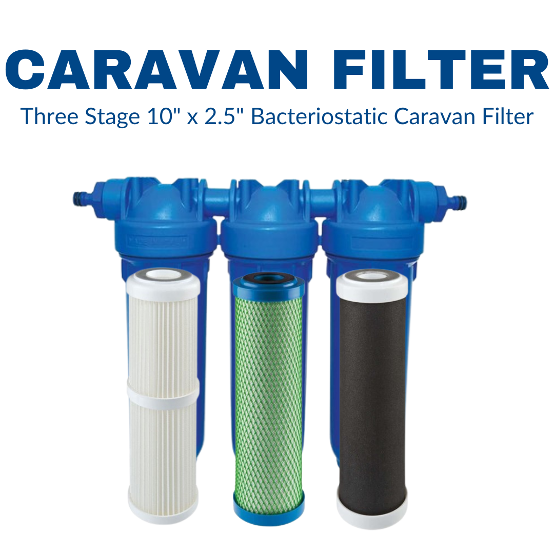 Atlas Filtri DP TRIO 10" Three Bacteriostatic Carbon Caravan Filter ...