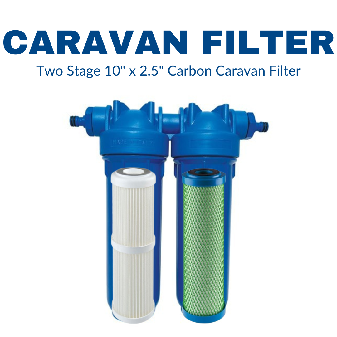 Atlas Filtri DP DUO 10" Two Stage Carbon Caravan Filter | Shop Online