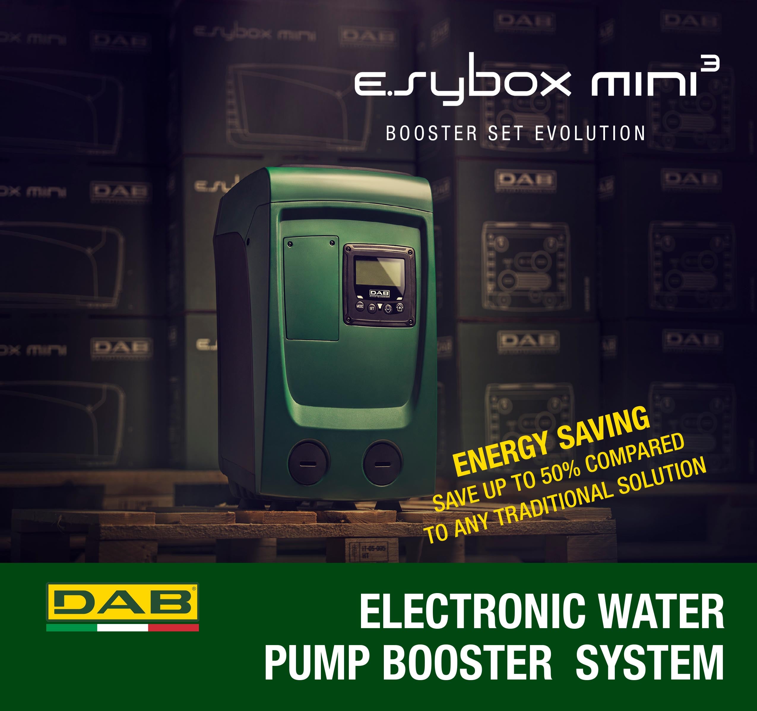 DAB ESYBOX MINI3 Electronic Pressure Pump | Free Shipping!