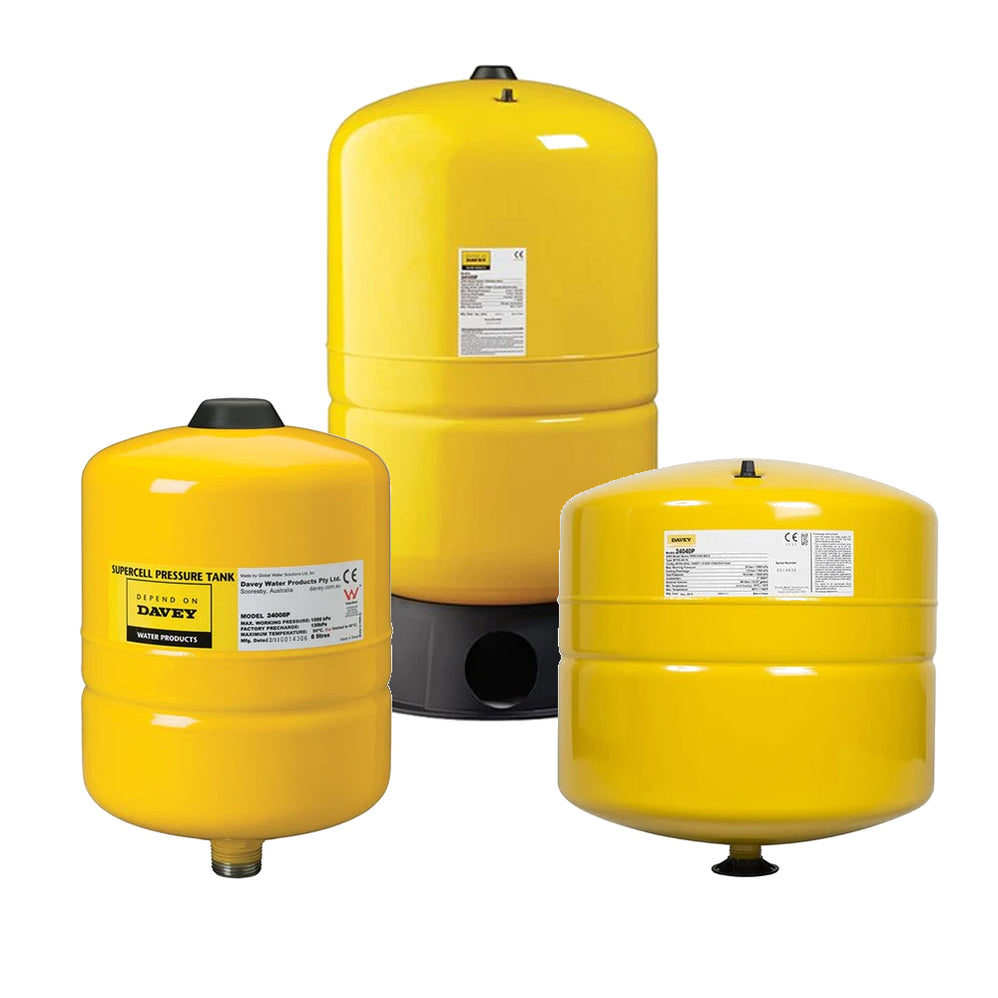 Pressure Tanks (Vessels) for Pumps 2L - 400L