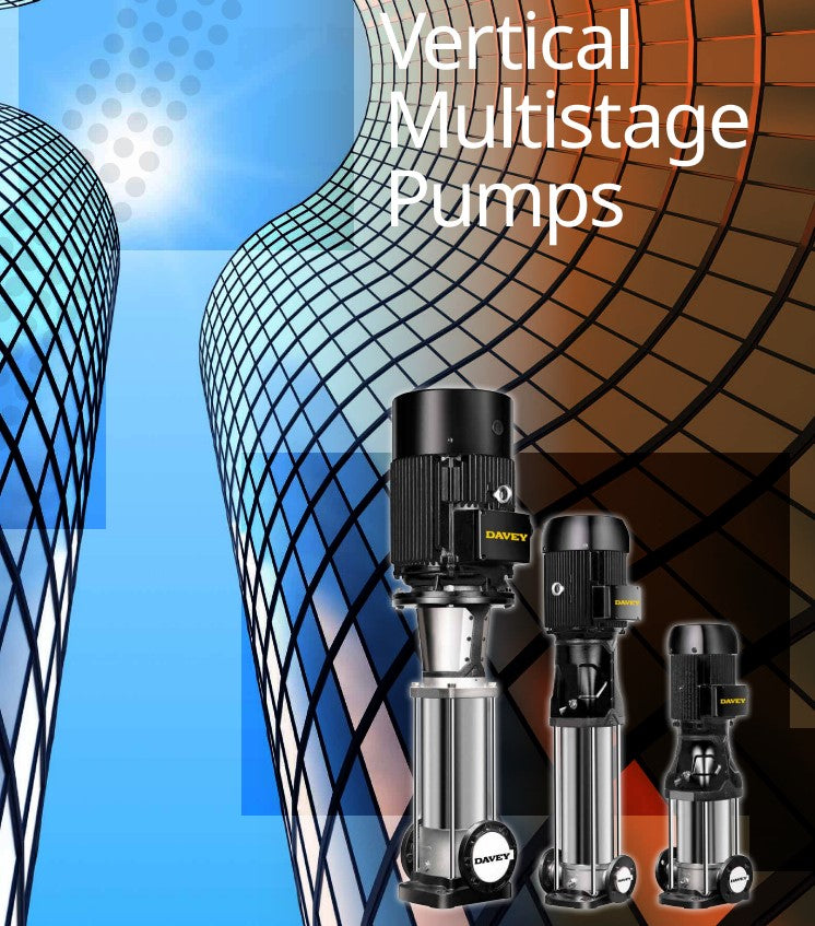 Davey VM10 Series 304 Stainless Steel Vertical Multistage Pumps | Shop ...