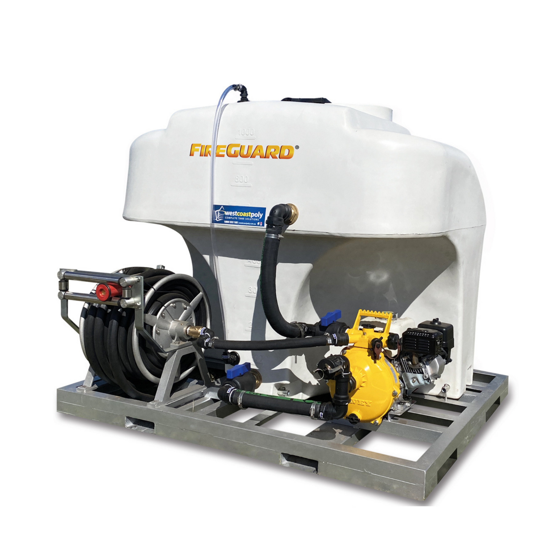 1000L Fireguard Compact Firefighting Unit | Free Perth Delivery
