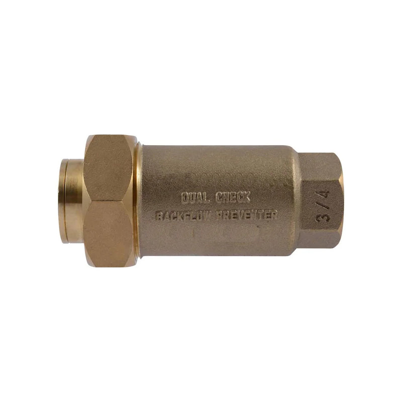 Brass Dual Check Valve/Backflow Prevention | Shop Online