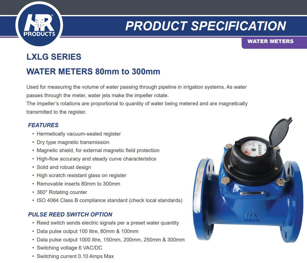 Irrigation Water Meters | Buy Online