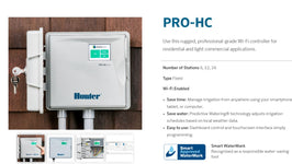Hunter PRO-HC Hydrawise™ Smart Irrigation Controller | Shop Online