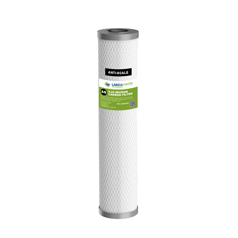 0.22mic Hydrotech Anti-Scale Carbon Filter | Shop Online