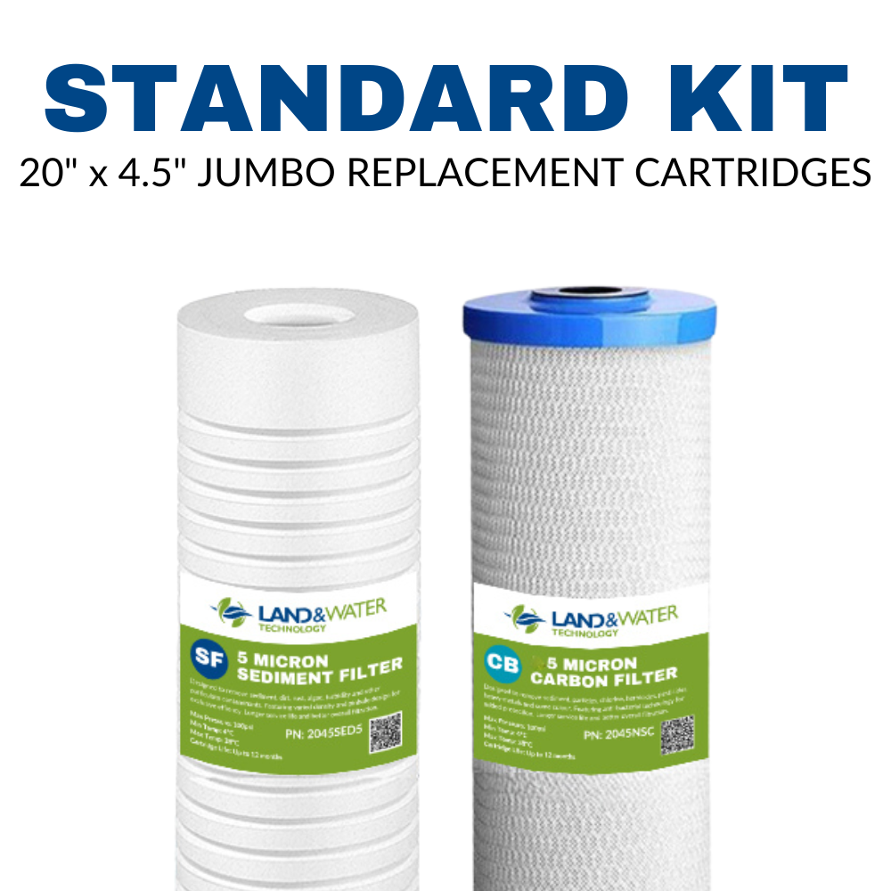2-Stage Big Blue Water Filter Replacement Kit | Shop Online