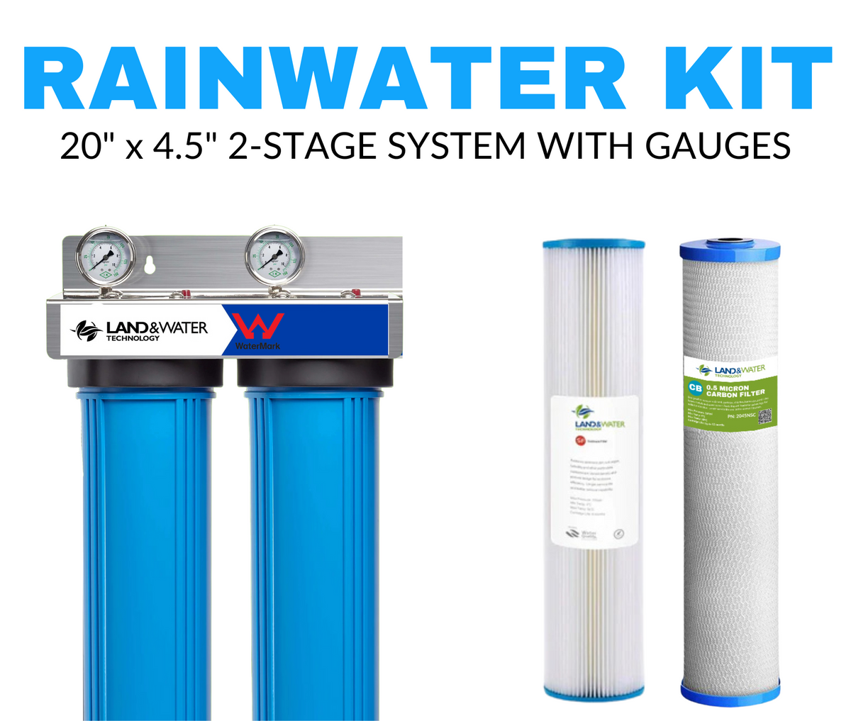 2-Stage Whole House Rainwater Filtration System | Shop Online