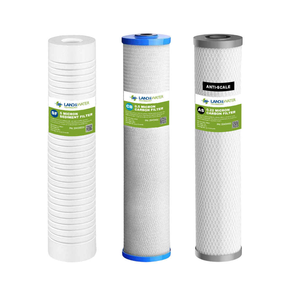 3-Stage Filter Replacement Hard Water Kit | Shop Online