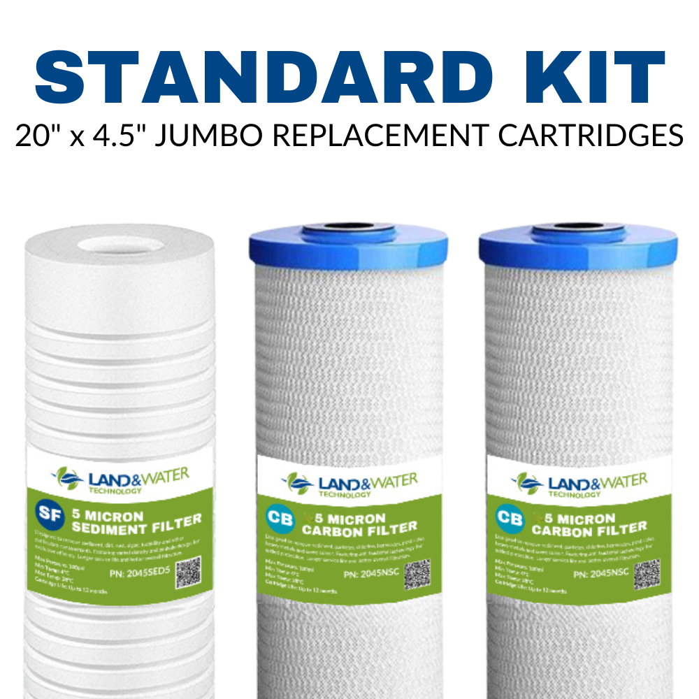3-Stage Water Filter System Replacement Kit | Shop Online