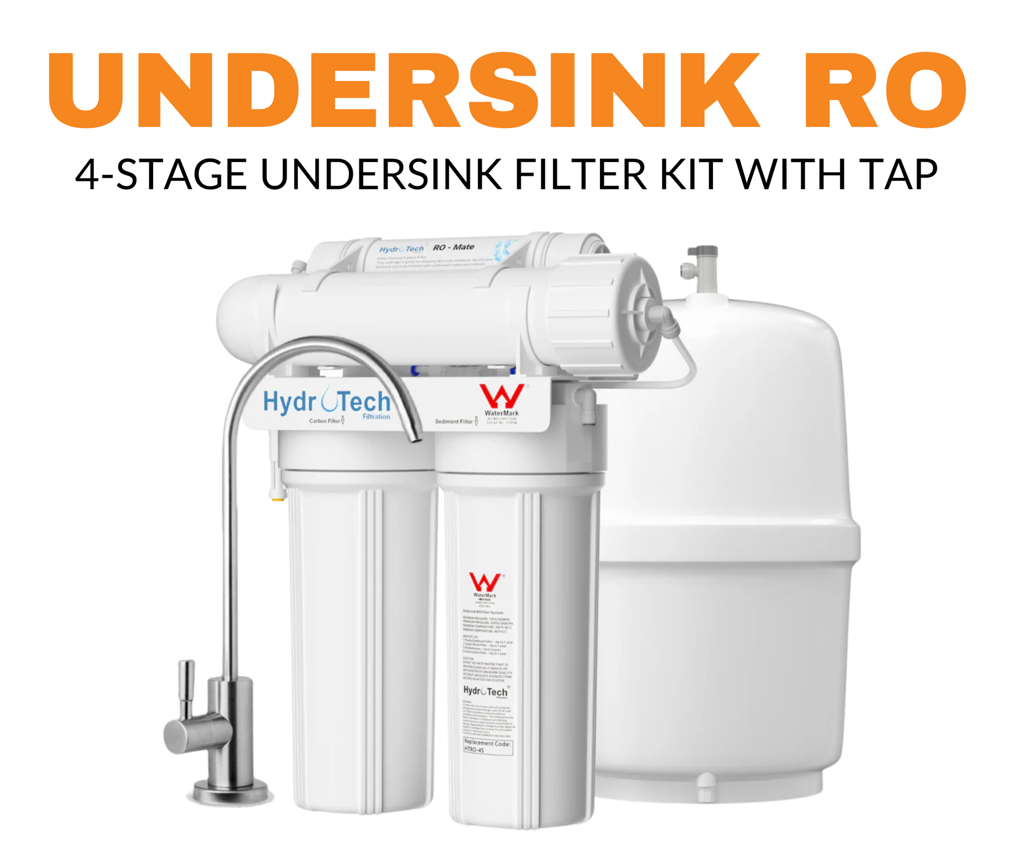 4-Stage Hydrotech Reverse Osmosis Undersink Water Filter | Shop Online