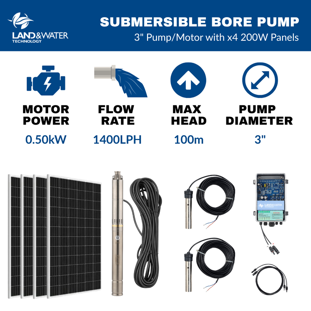 Submersible Solar Pump Kits | Shop Online