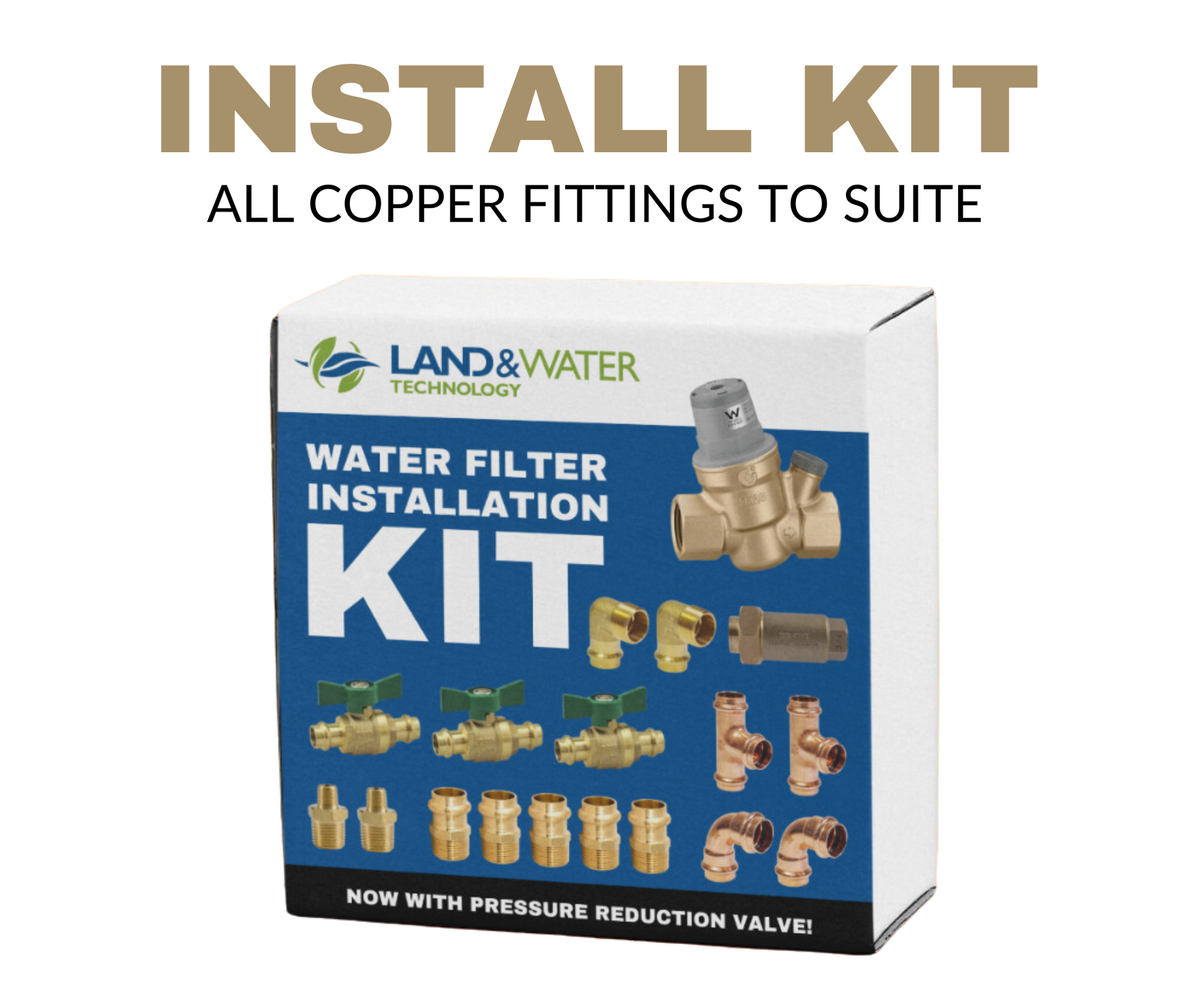 Water Filtration Plumbing Parts Installation Kit | Shop Online