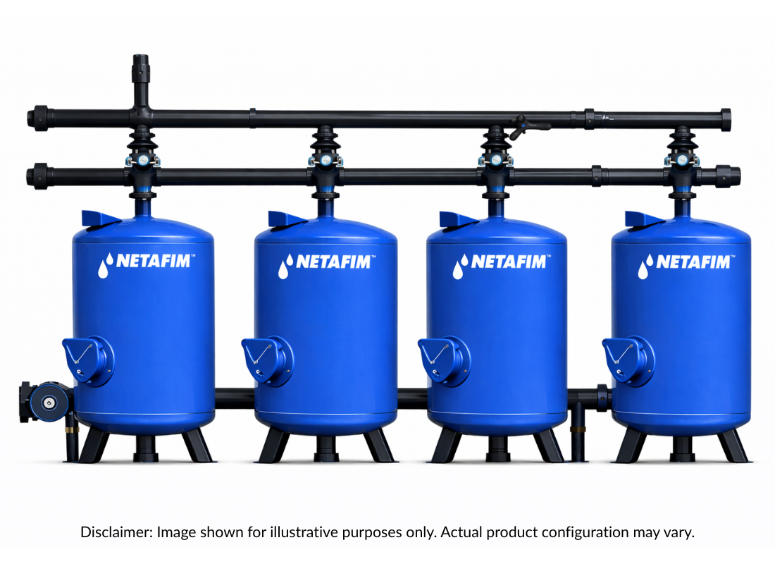 Netafim SandStorm 4 Tank DC Gravel Media Filter | Shop Online