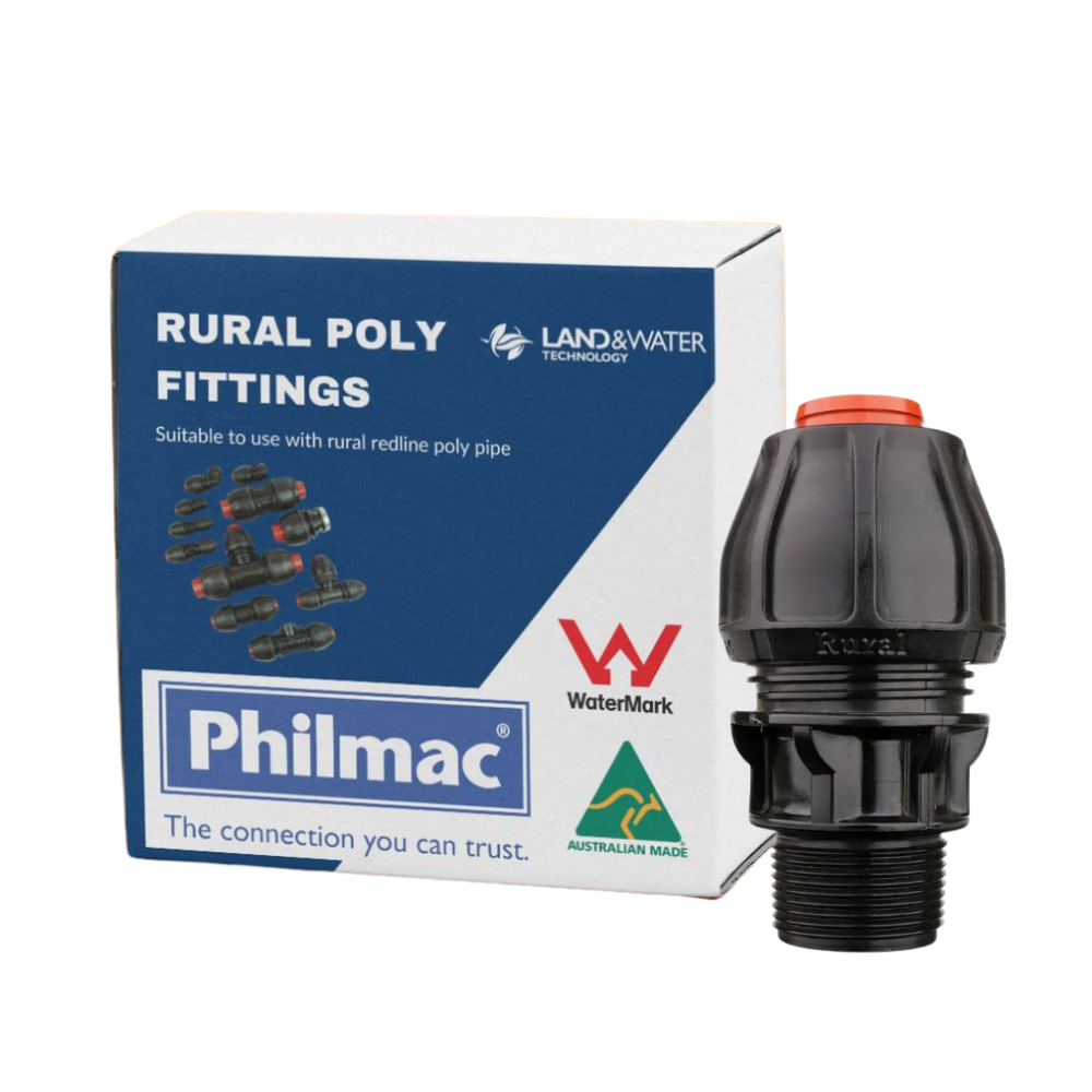 Philmac Rural End Connector Male | Shop Online