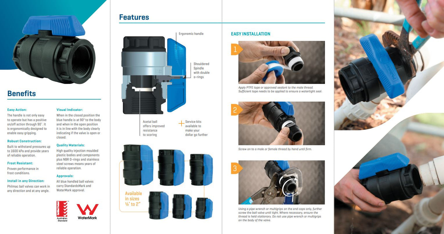 Philmac Valves Australia | Shop Online