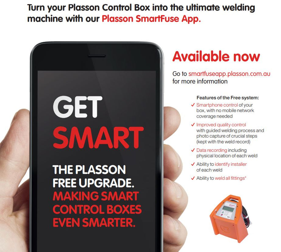 Plasson SmartFuse 180 Electrofusion Control Boxes | Shop Online