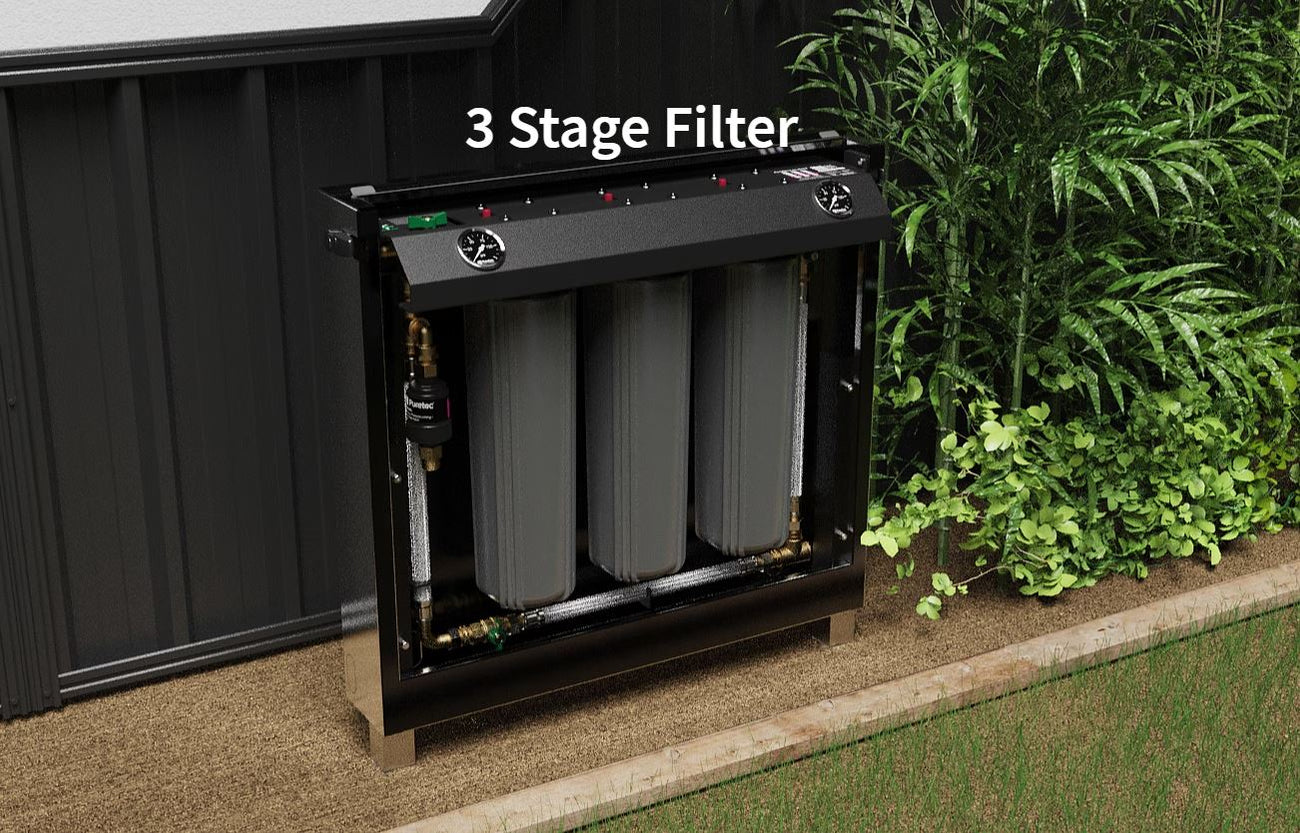 Puretec Filterwall F3 Whole House Filtration System without ScaleGuard ...