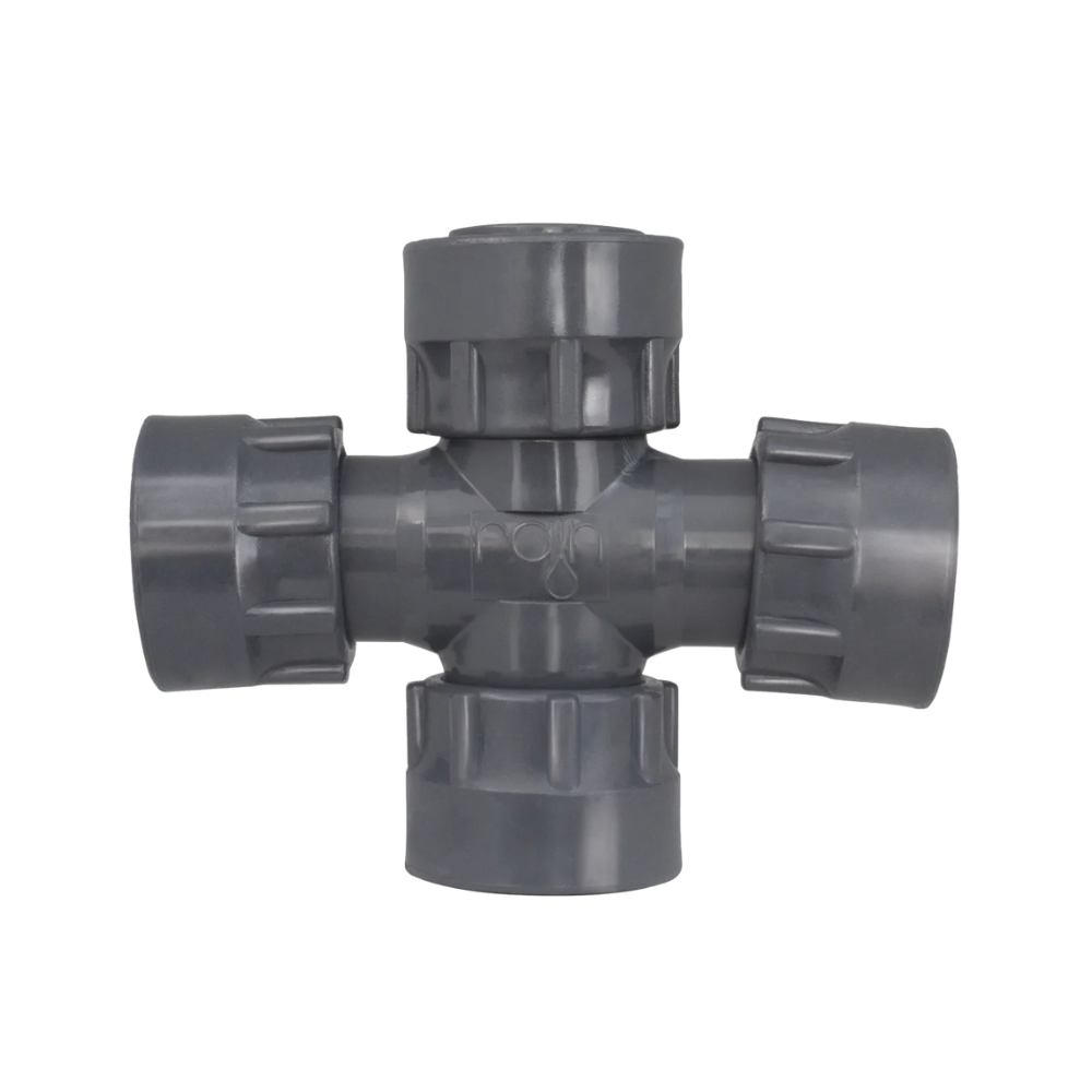 Rain Manifold Cross 1" FxFxFxF with O-Ring | Shop Online