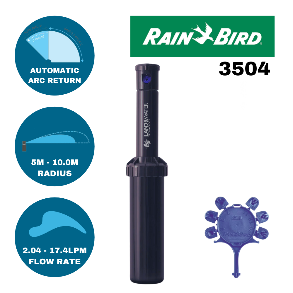 Rain Bird 3504 Adjustable Gear Drive Sprinkler | Shop Online