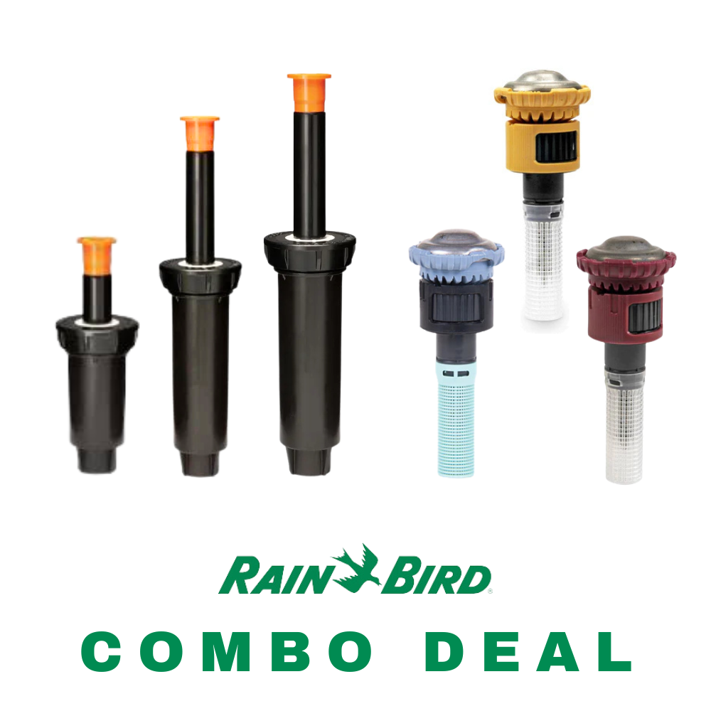 Rain Bird Pop-Up Sprinklers with R-Van Rotary Nozzles | Shop Online